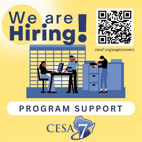 Cesa7 Jobopportunity Programsupport Thisisc7 Hiring