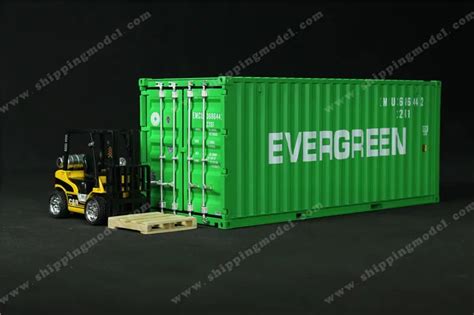 Container Model Business T 1 20 20gp Every Green Shipping Container Model Miniature Shipping