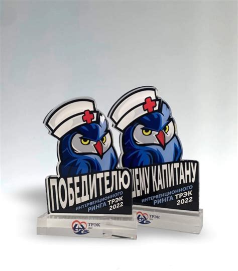 Наградная статуэтка в виде совы Наградная продукция кубки медали призы с гравировкой на