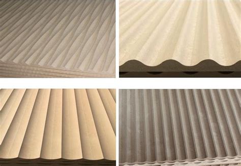 Modern Wooden Ceiling And Wall Cladding Solutions Flexible Mdf Panels