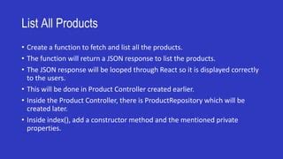 Creating A Symfony Ecommerce App PPTX Web Development Internet