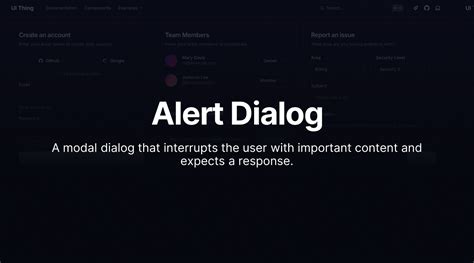 Alert Dialog Ui Thing