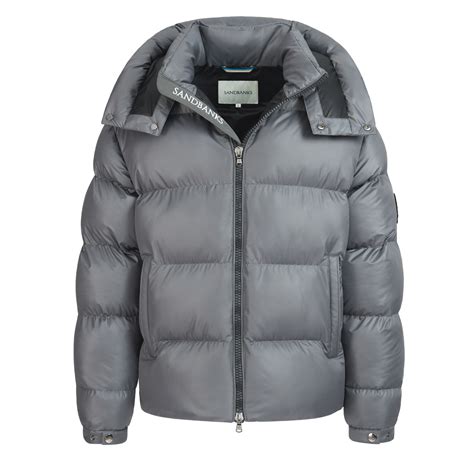 Horizon Puffer Jacket Charcoal Sandbanks