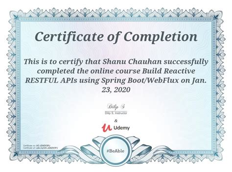 Shanu Chauhan On Linkedin Udemy Certificate