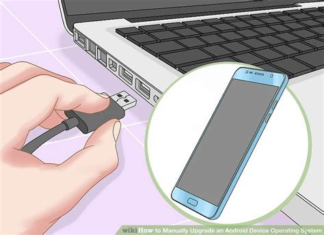 how to manually upgrade an android device operating system