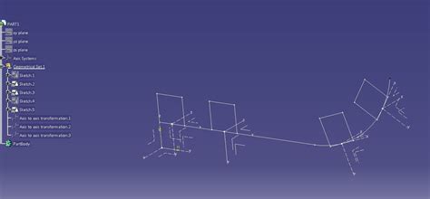 how to copy translate a pattern along a curve in catia grabcad tutorials