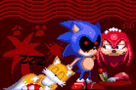annoying sonic exe by chemicalmirror on deviantart