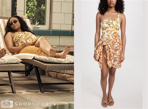 The Chi Season 7 Episode 5 Tiffs Floral One Piece Shop Your Tv