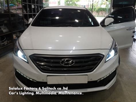 Lf쏘나타 Hid 라이트 Lf소나타 D3s Hid를 D1s Hid광량업그레이드 작업 Lf쏘나타 헤드램프 교환 이제는 광량