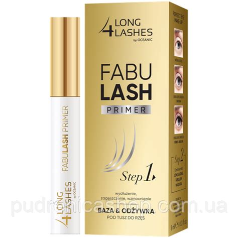 Праймер-база и кондиционер под тушь Long4Lashes Fabulash Step-1 Oceanic ...