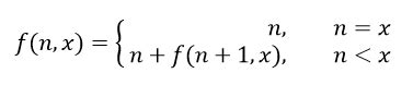 C Program To Find Sum Of Natural Numbers In Given Range Using Recursion Codeforwin