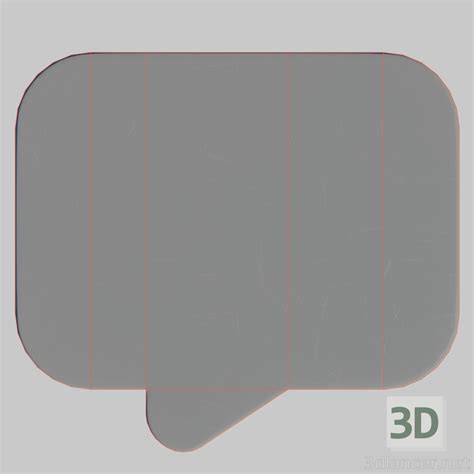 3d Model Chat Icon 86146