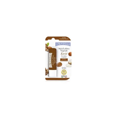 I Provenzali Stick Labbra Vegetale Karité Emolliente