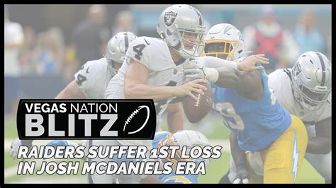 Raiders Suffer 1st Loss In Josh Mcdaniels Era — Vegas Nation Blitz