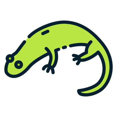 Salamander Good Ware Lineal Color Icon