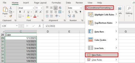 How To Apply Conditional Formatting Based On A Date