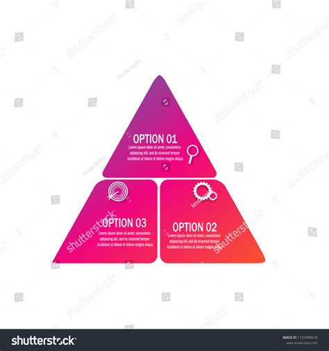 Infographics Flow Chart Data Timeline Element Stock Vector Royalty Free