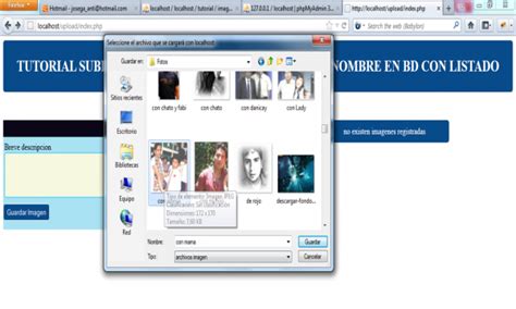 Carga De Archivos Con Uploadify En Php Y Mysql
