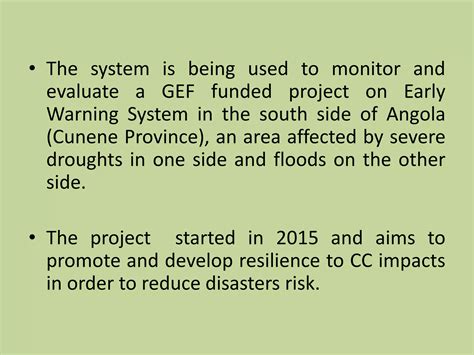 Monitoring And Evaluation System For Adaptation Projects Ppt