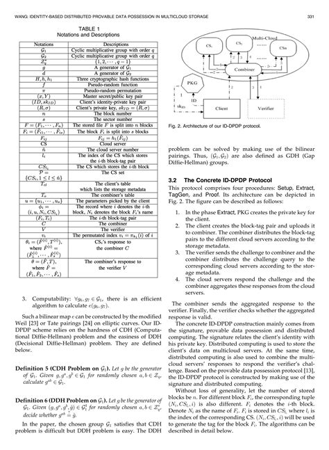 identity based distributed provable data possession in multicloud