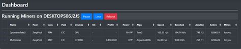 Gpu Power At W Issue Rainbowminer Rainbowminer Github