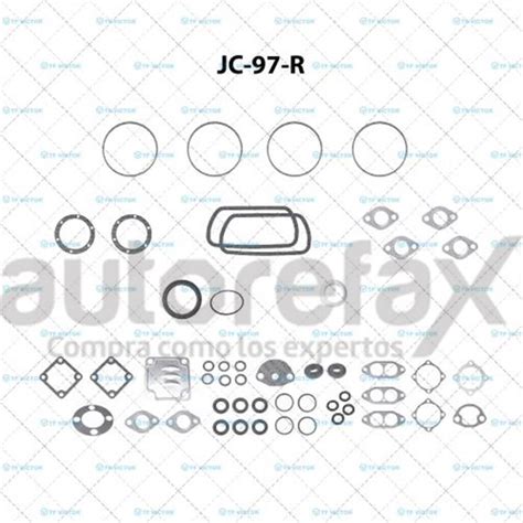 Compra JUEGO DE JUNTAS DE MOTOR TF VICTOR JC97R Autorefax