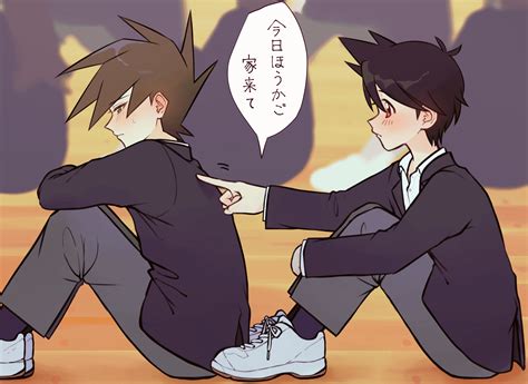 Red And Blue Oak Pokemon And More Drawn By Wanichi Danbooru