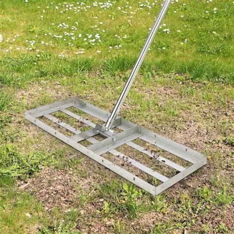 36 Lawn Leveling Rack Stainless Steel Leaf Rack With