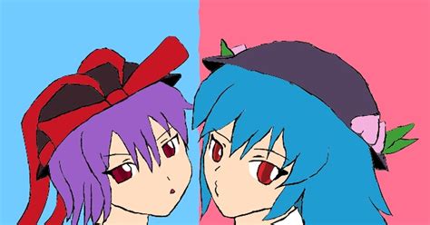 東方 天使と衣玖さん しなちくのイラスト Pixiv