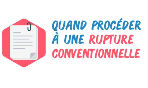 Les démarches pour une rupture conventionnelle de contrat de travail