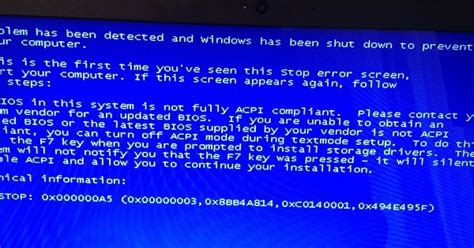 Rmprepusb Easy2boot And Usb Booting How To Fix Bsod Stop 0x000000a5