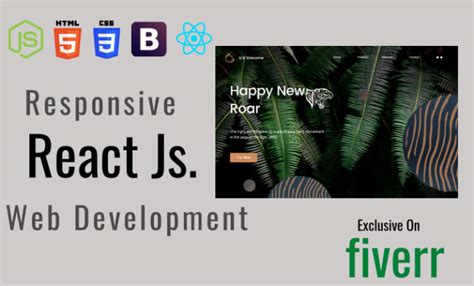 Do React Front End Development In React Js By Javerlorenzo Fiverr