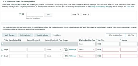 How To Add A Variation To An Existing Amazon Listing