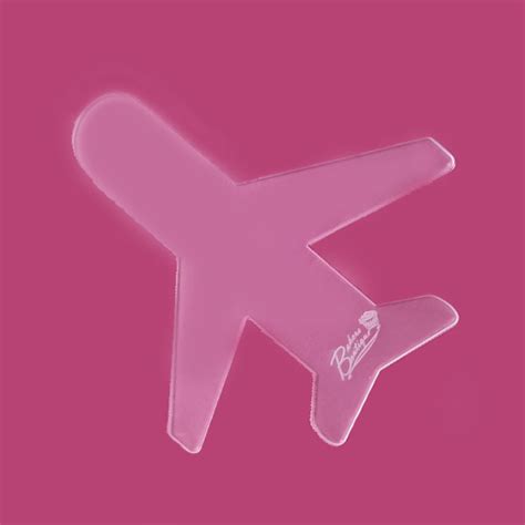 Acrylic Air Plane Cutting Guide Bakers Boutique