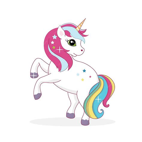 Premium Vector Cute Unicorn Vector Illustration Flat Design Premium