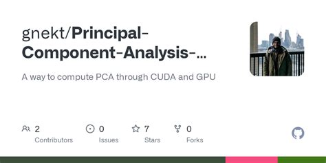 Github Gnektprincipal Component Analysis Cuda A Way To Compute Pca