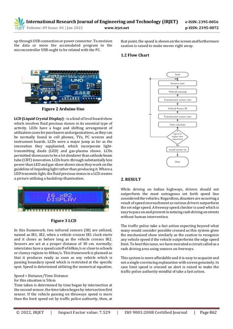 Speed Checker To Detect Rush Driving On Highway Pdf