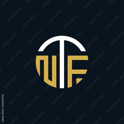 Ntf Logo Ntf Icon Ntf Vector Ntf Monogram Ntf Letter Ntf