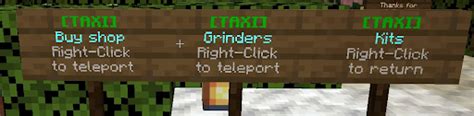 Taxi Sign Oneblock Mc Wiki Fandom