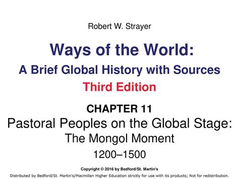 Ways Of The World A Brief Global History With Sources Third Edition