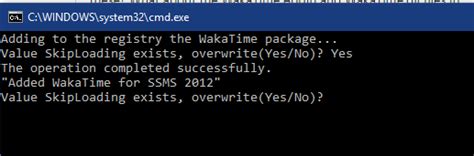 Unknown Error Upon Starting SSMS Express Issue Wakatime Ssms Wakatime GitHub