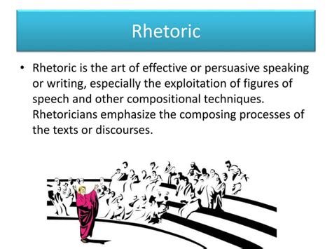 Rhetoric Stylistics And Discourse Analysispptx