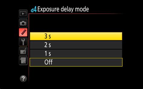 How To Use Exposure Delay Mode On Nikon DSLRs