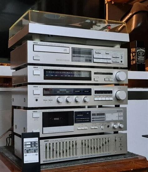 Vintage Yamaha Component Hifi Stereo Systemmade In Japancdtape