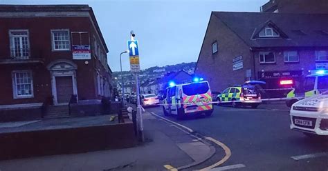 Armed Police Called To Incident On St Helens Road In Swansea Wales
