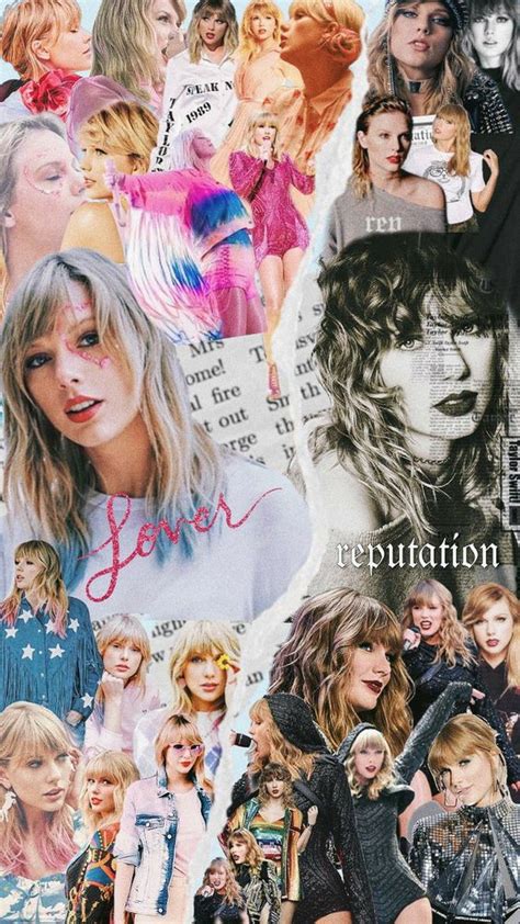 Collage Wallpaper Taylor Swift At Marilyn Pierre Blog