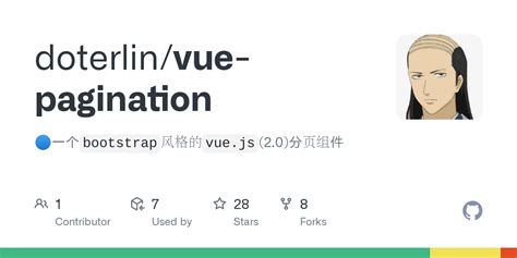 Github Doterlinvue Pagination 🔵一个`bootstrap`风格的`vuejs`20分页组件