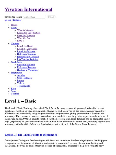 Level 1 Basic Training Pdf Happiness Feeling