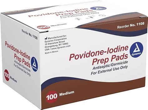 PDI Povidone Iodine Prep Pad Povidone Iodine Prep Pad First 42 OFF