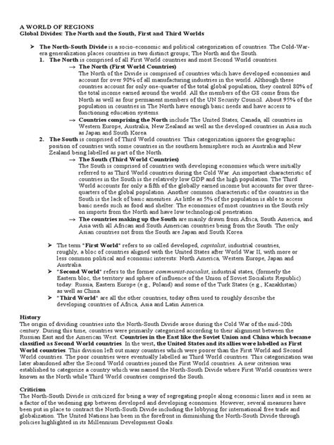 Global Divides 2 Pdf World Systems Theory Global Politics